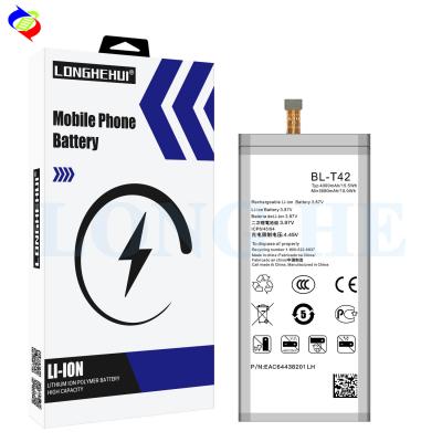 China Double IC Protection Li-ion Battery BL-T42 for LG V50 ThinQ Mobile Phone 4000mAh 3.87V for sale