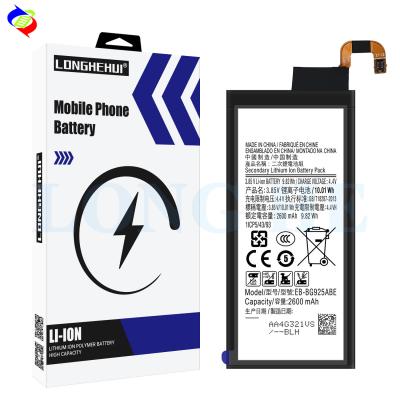 China EB-BG925ABE 2600mAh Battery for S6 Edge G9250 G925FQ G925F G925l G925A G925S in Black for sale