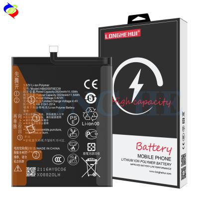China 3020mAh Capacity Polymer Cell Phone Battery HB405979ECW For Honor 8a/Y6p/Huawei nova for sale