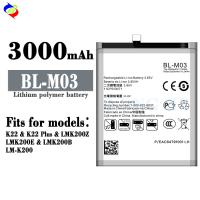 China 3000mAh Capacity O Cycle Battery Replacement for LG K22 K22 Plus BL-M03 Fast Charging for sale