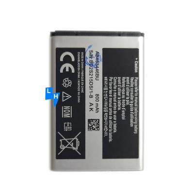China RECHARGABLE 800mAh AB466346BU X208 E1200 Lithim Battery for Samsung B310 Mobile Phone for sale