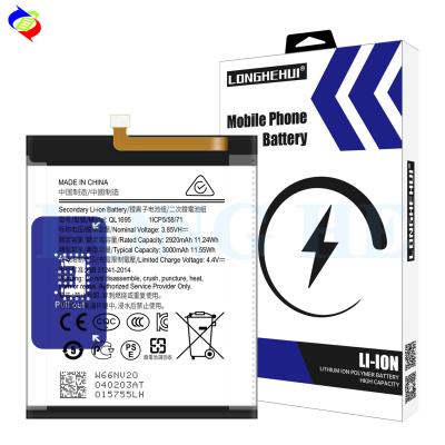 China 3000mAh 3.85V Rechargeable Li-ion Battery QL1695 for Samsung Galaxy A01 A015 in Black for sale