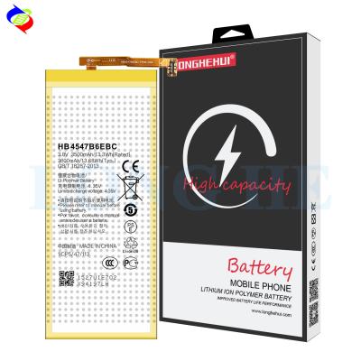China Rechargeable 3600mAh Battery for Huawei Honor 6 Plus and 6x HB4547B6EBC Replacement for sale