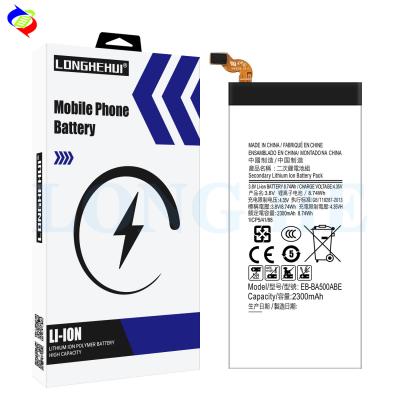China Stock White Battery EB-BA500ABE for Samsung Galaxy A5 A500 2015 A500FU 2300mAh 3.8V for sale