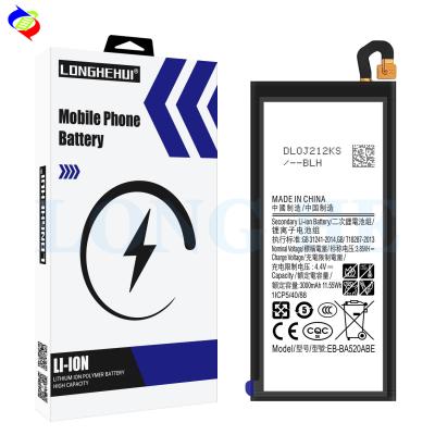 China Original Capacity Rechargeable Battery for Samsung A5 2017 A520F SM-520F EB-BA520ABE for sale