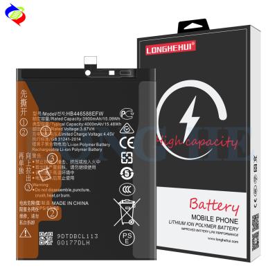 China Smart Phone Rechargeable Battery HB446588EFW for Huawei Mobile 3.87V 4000mAh for sale