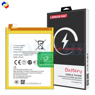 China Double IC Protection BL-39BT 3900mAh Mobile Phone Battery for Tecno i5 Pro for sale
