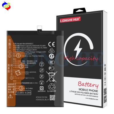 China RECHARGABLE Li-ion Polymer Battery HB446589EEW for Huawei V30PRO NOVA6 4G 4100mAh 3.82V for sale