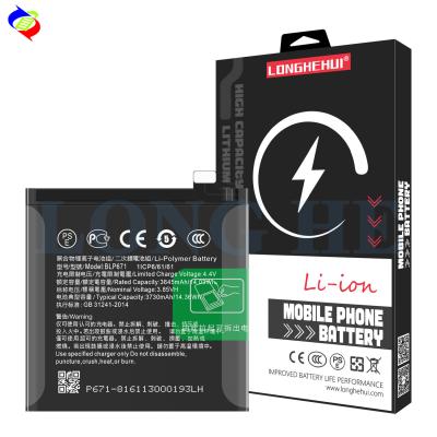 China RECHARGABLE Li-ion Polyer Battery BLP671 for OPPO Find X Super Flash Edition for sale