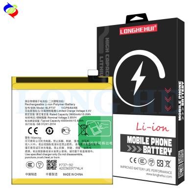China 4000mAh BLP737 Rechargeable Battery for OPPO Reno 2F and Reno2Z Mobile Phone White for sale