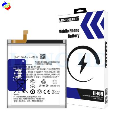 China High Capacity 4000mAh Rechargeable Battery for Samsung S21 4G/5G G991 EB-BG991ABY for sale