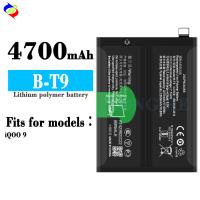 China Stock B-T9 Rechargeable Lithium Polymer Battery for VIVO IQOO 9 4700mAh 8.9V Mobile Phone for sale
