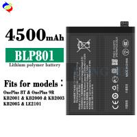 China ODM/OEM Black 4500mAh BLP801 Mobile Phone Battery for OPPO OnePlus 8T OnePlus 9R for sale