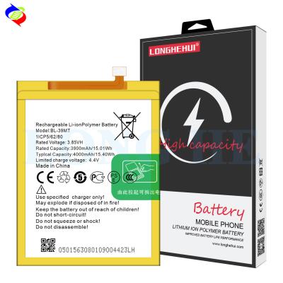 China High Capacity Ori 1 1 BL-39MT 4000mAh CD8 Mobile Phone Battery for Tecno Camon 15 Pro for sale