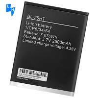 China Double IC Protection White BL-25HT 2500mAh Camon C7 Mobile Phone Battery for Tecno C7 for sale