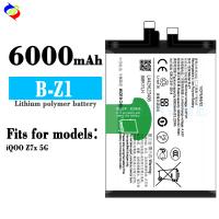 China 6000 mAh Capacity RECHARGABLE b-Z1 Li-ion Battery for VIVO iQ00 Z7x 5G Mobile Phone for sale