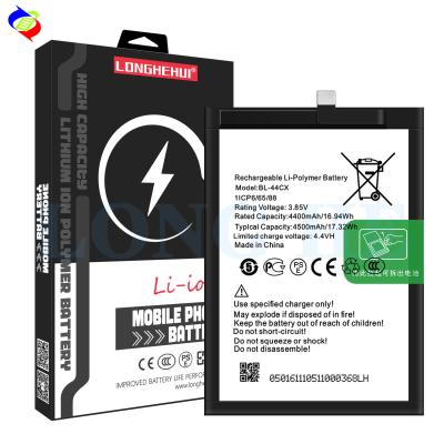 China 4500mAh BL-44CX X687 Rechargeable Batteries for Infinix Zero 8 Optimal Power Solution for sale