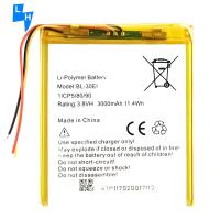 China 3000mAh Battery for itel 1701 1702 7C 7D P702 BL-30EI Mobile Phone Guaranteed Longevity for sale