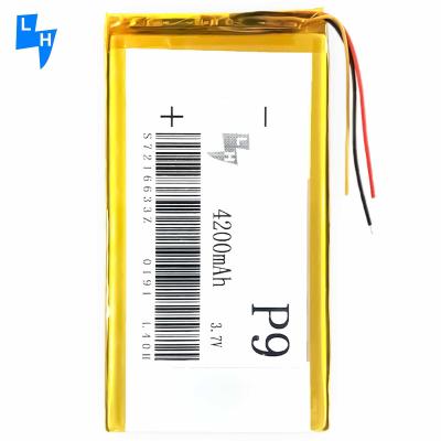 China Mobile Phone BL-P9 Polymer Lithium Battery 4200MAH 3.7V with Double IC Protection for sale