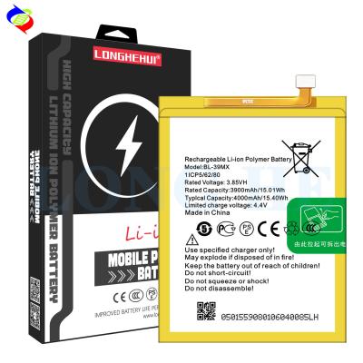 China RECHARGABLE BL-40FX 4000mAh X602 X574 Mobile Phone Battery for Infinix Zero 4 Plus for sale