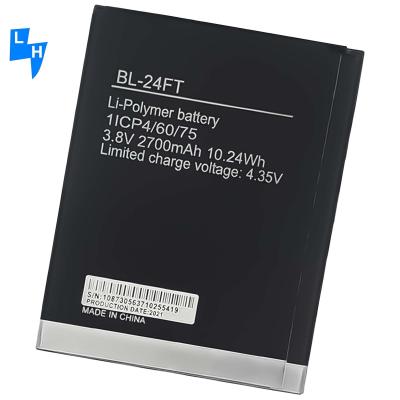China Compatible For Tecno Rechargeable Batteries Lithium Polymer BL-24FT 3.8V 2700mAh for sale