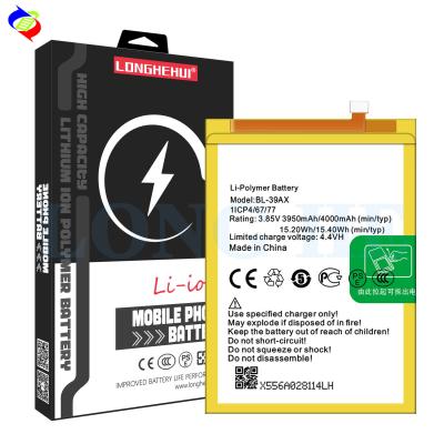 China Rechargeable Batteries 100% BL-39AX Li-ion Polymer Replacement Battery For Infinix X557 for sale