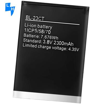 China BL-23CT 2300mAh Mobile phone Battery for Tecno WX3 LTE battery Long Lasting and black for sale