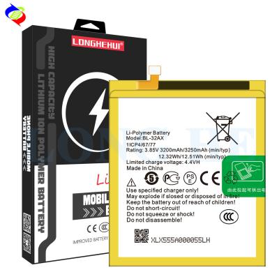 China 2500mAh-3200mAh BL-32AX X555 Mobile Phone Models for Infinix Zero4 LiFePO4 Battery for sale