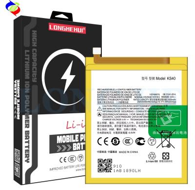 China KS40 3000mAh 4.4V Polymer Lithium Battery Perfect for MOTO E6 Play US XT2029 XT2029-1 for sale