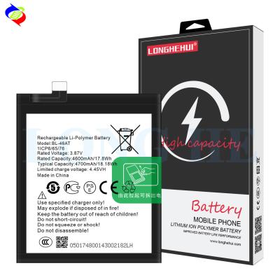 China Tecno Phantom X AC8 BL-46AT Battery Mobile Phone OEM ODM Rechargeable Lithium Polymer for sale