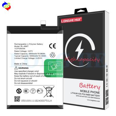 China 5000mAh Replacement Battery For Infinix BL-49MT Phone Tecno Long Lasting and Rechargeable for sale