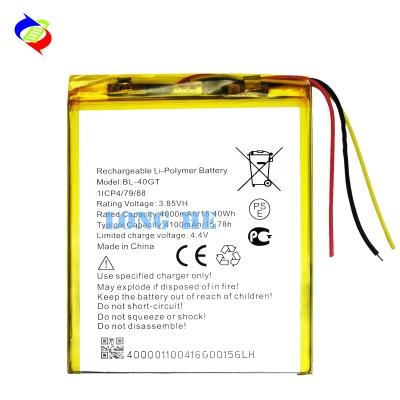China 4100mAh Replacement Battery for Tecno 1704 BL-40GT Phone Long-Lasting Performance for sale