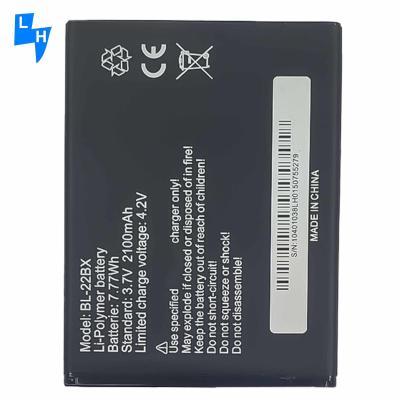 China BL-22BX Cell Phone Battery for Infinix Hot 2 X510 3.7V 2100mAh RECHARGABLE for sale