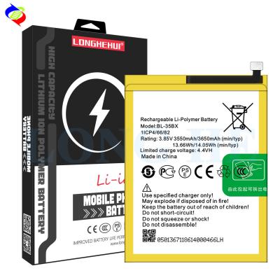 China 3650mAh BL-35BX X620 Zero6 Pro RECHARGABLE mobile phone battery for-infinix Zero 6 A for sale