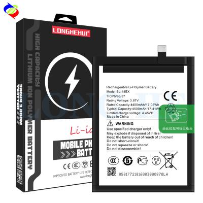 China Black 4500mAh RECHARGABLE Mobile Phone Battery BL-44EX for Infinix Zero X Pro X6811 X6810 for sale