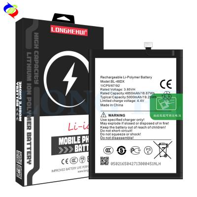 China BL-48DX Mobile Version Silver 5000mAh Replacement Battery for Infinix Mobile Phone for sale