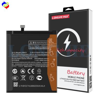 China BN31 Battery for Red-MI Note5A Prime Mobile Phone Original A Guaranteed for sale