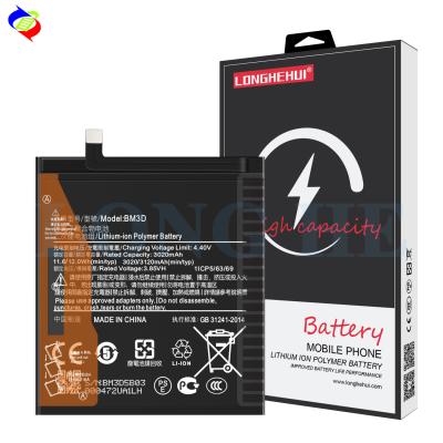 China Stock black Mobile Phone Battery for Xiaomi MI 8SE BM3D Original Capacity 100% Health for sale