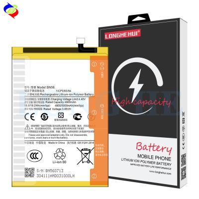 China High Capacity White Rechargeable Batteries for Xiaomi Redmi 9A 9C BN56 3.85v 5000mah for sale