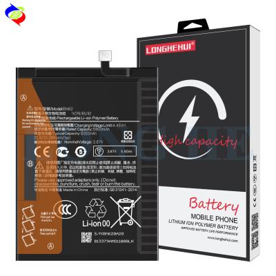 China 6000mAh Lithium-ion Polymer Battery BN62 for MI POCO M3 Redmi NOTE9 4G Original Replacement for sale