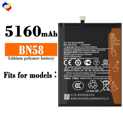 China Original Mobile Phone Battery for Redmi BN58 and Compatible Xiaomi for sale