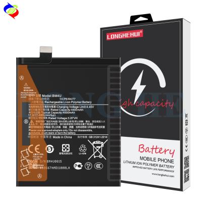 China Redmi K30 Pro Liion Battery BM4U 4.45V 4500mAh Rechargeable with Double IC Protection for sale