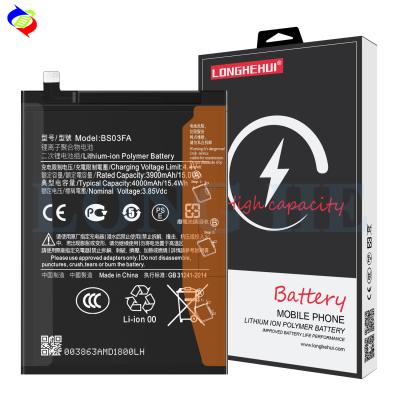 China Replacement BS03FA 4000mAh Battery Rechargeable Batteries for Xiaomi Black Shark 2 Por for sale