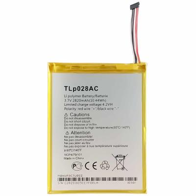 China Double IC Protection Rechargeable Batteries for Alcatel 1216X PIXI7 1215 2820mAh for sale