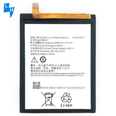 China A Compatible For MOTO Durable Battery for Lenovo A5 L18021 BL291 3900mAh Lithium Battery for sale