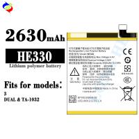 China Mobile Phone Battery HE330 Rechargeable Li-ion Polymer for Nokia 3 Dual TA-1032 2630mAh for sale
