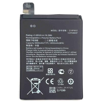 China High Capacity C11P1612 Battery for ASUS Zenfone 3 ZOOM Z01HDA ZE553KL Original 4850mAh for sale