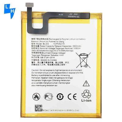 China 500PCS OEM/ODM Double IC Protection Battery for Lenovo-A6 note L19041 BL303 4000mAh for sale