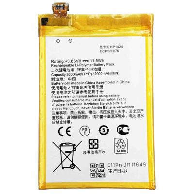 China Mobile Phone White 3000mah C11P1424 Battery for ASUS ZenFone 2 ZE550ML ZE551ML Z008D for sale