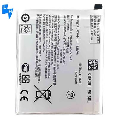 China 3000mAh C11P1603 Mobile Phone Battery for ASUS ZenFone 3 Deluxe 5.5 Z016D M630 ZS550KL ZS570KL for sale